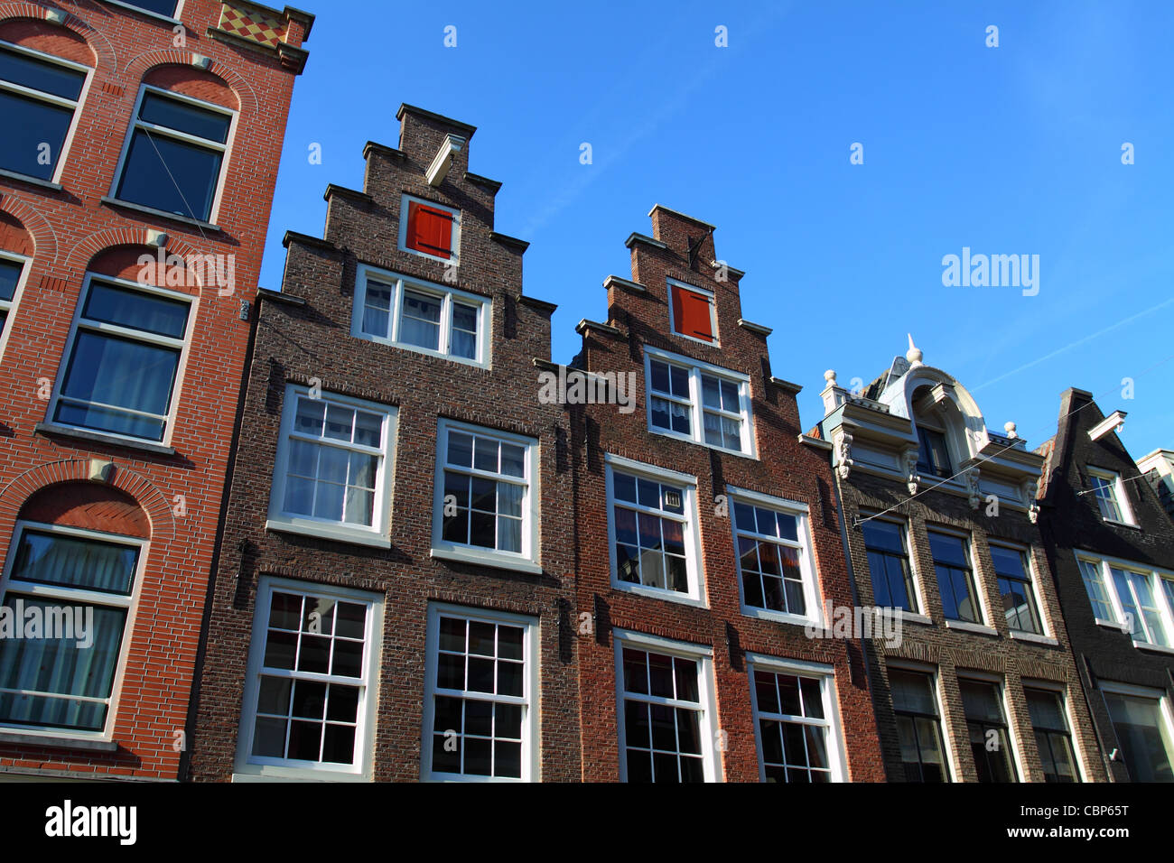 House architecture in Amsterdam Stock Photo - Alamy