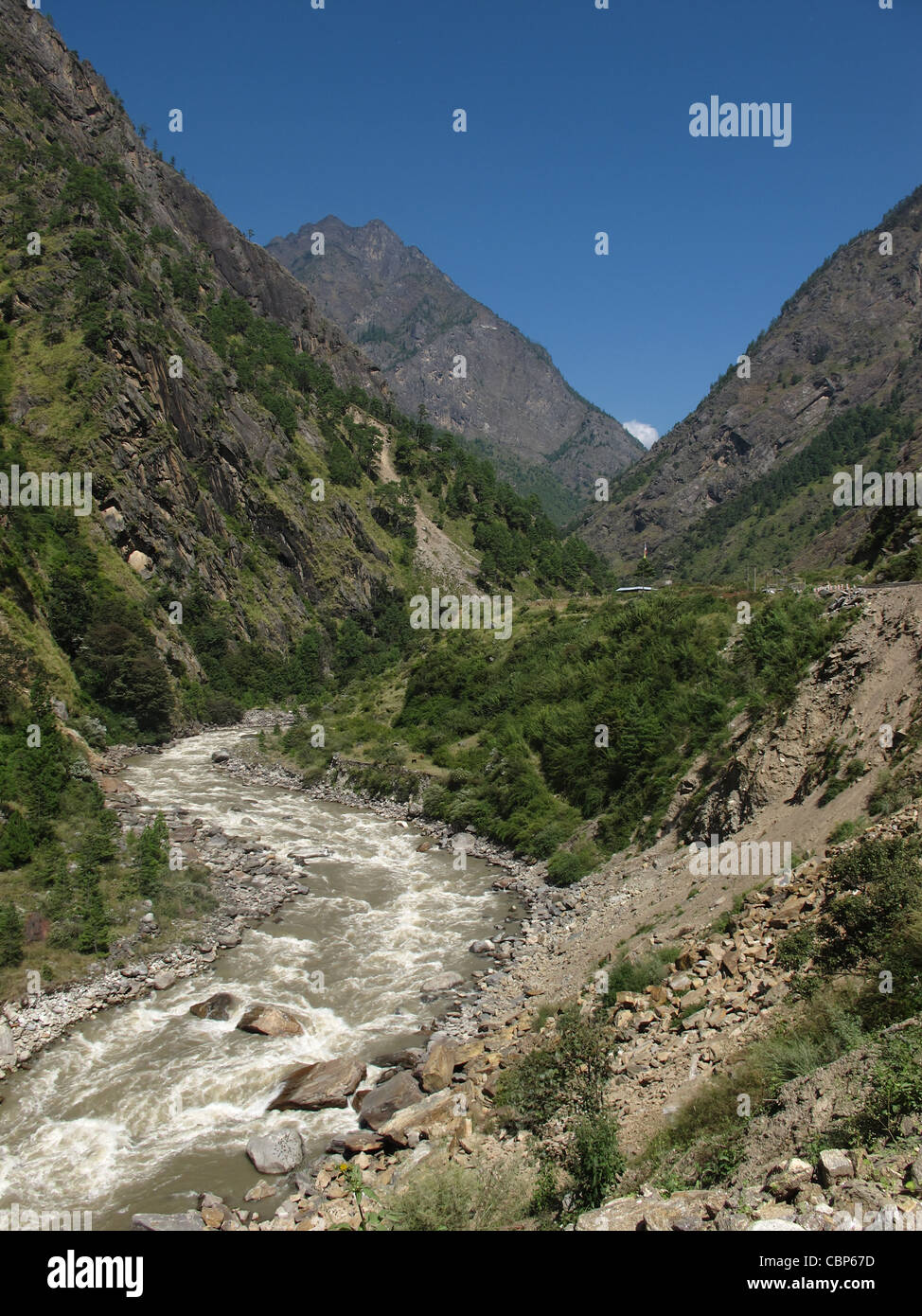 The bhote kosi river hi-res stock photography and images - Alamy
