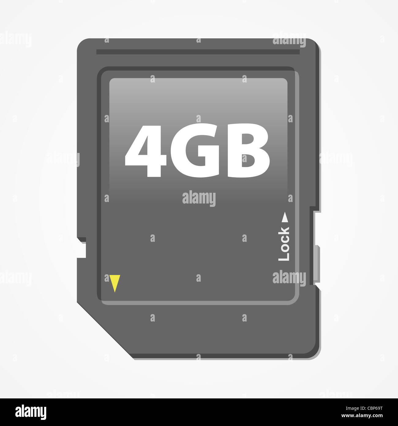 Memory Card Vector Stock Photo - Alamy