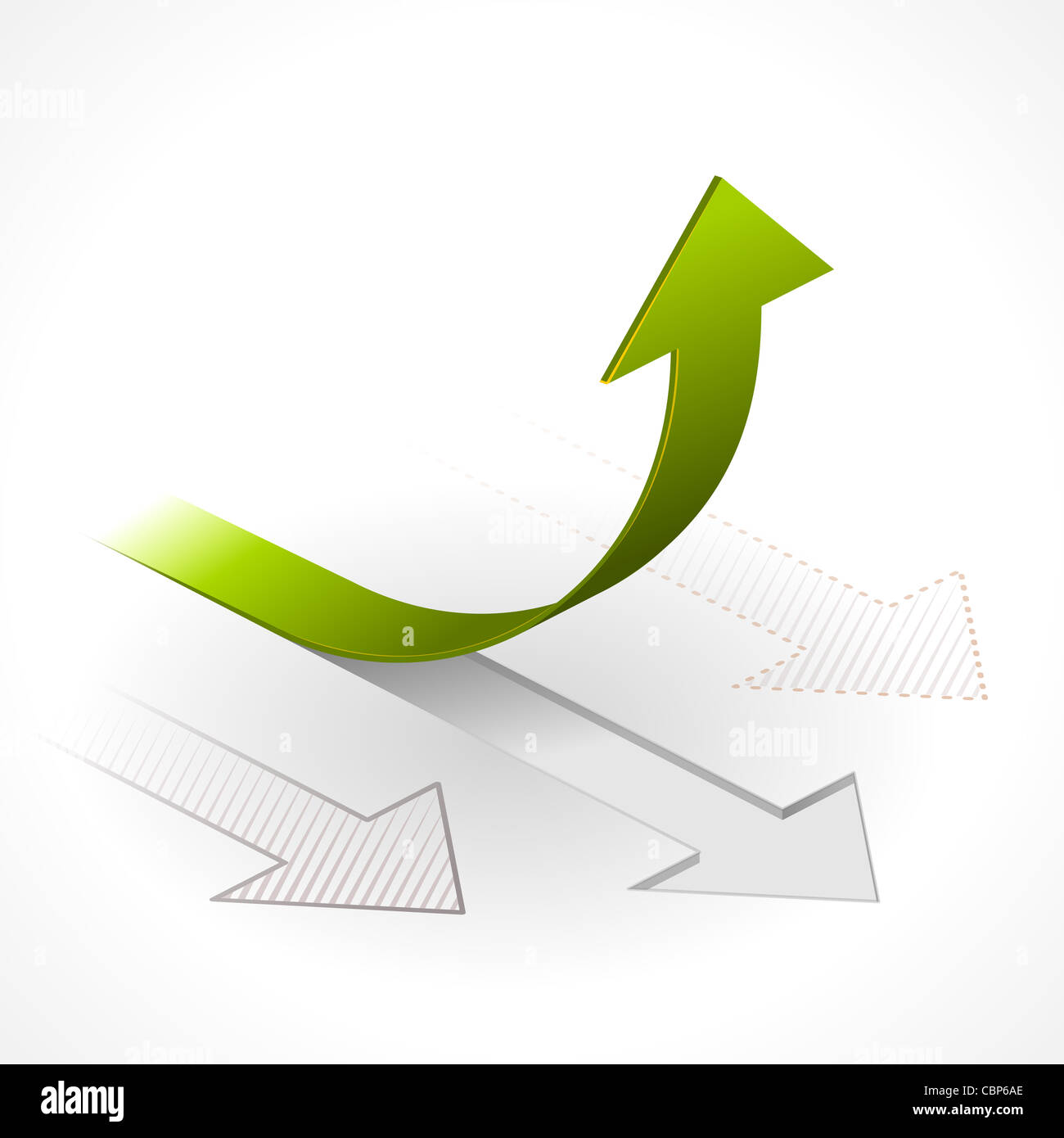 Upwards arrows hi-res stock photography and images - Alamy