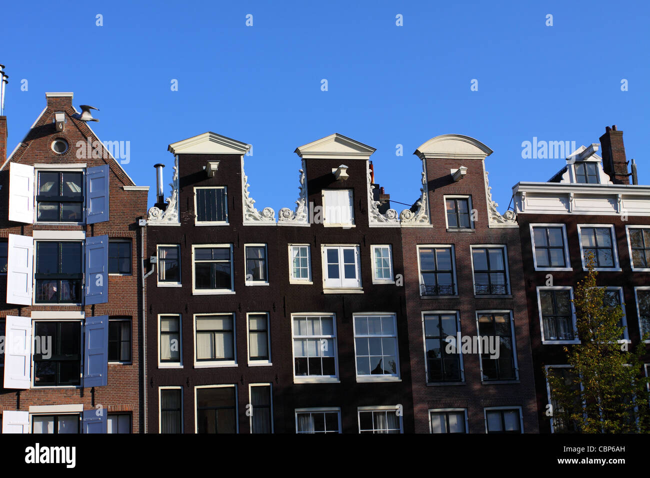 House architecture in Amsterdam Stock Photo - Alamy