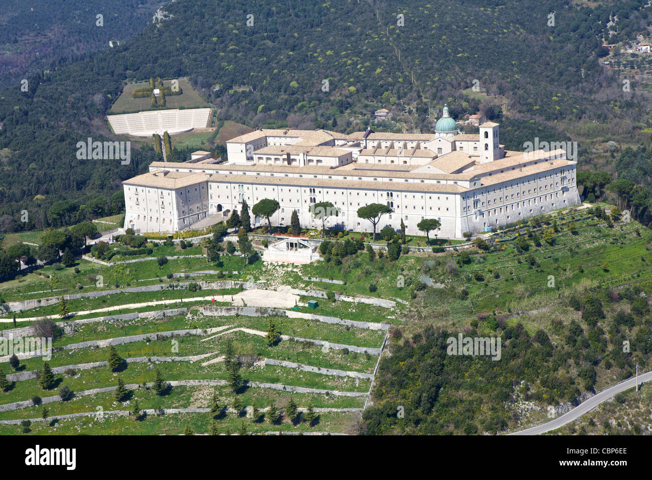 Monte cassino cemetery hi-res stock photography and images - Alamy