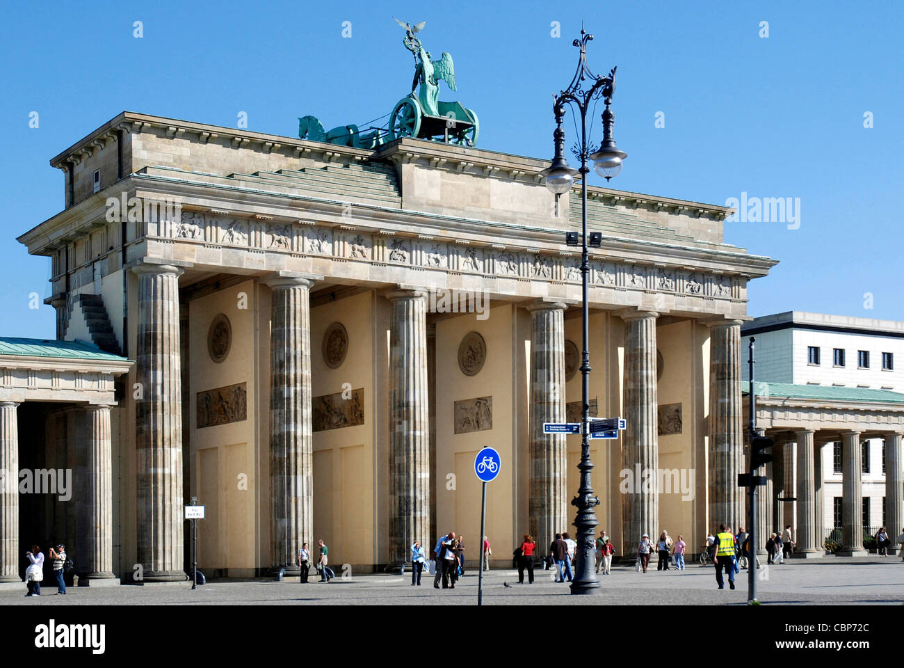 Brandenburg Gate in Berlin Stock Photo - Alamy
