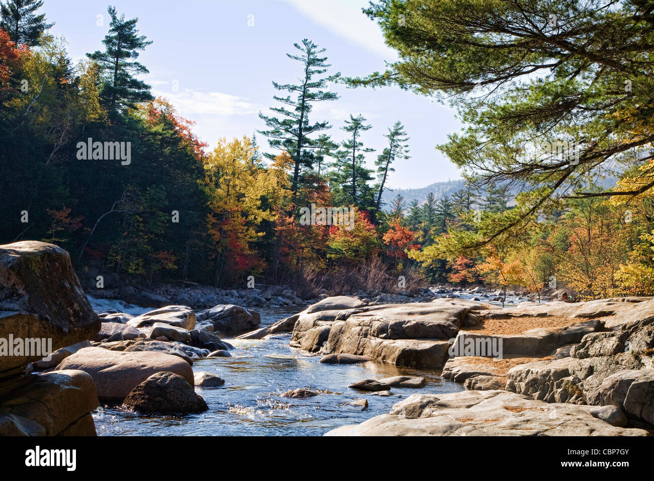 Swift river lower falls hi-res stock photography and images - Alamy