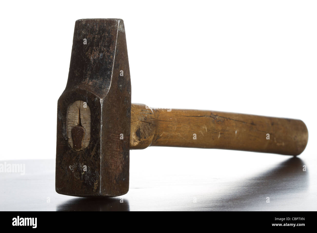 hammer on white background Stock Photo - Alamy