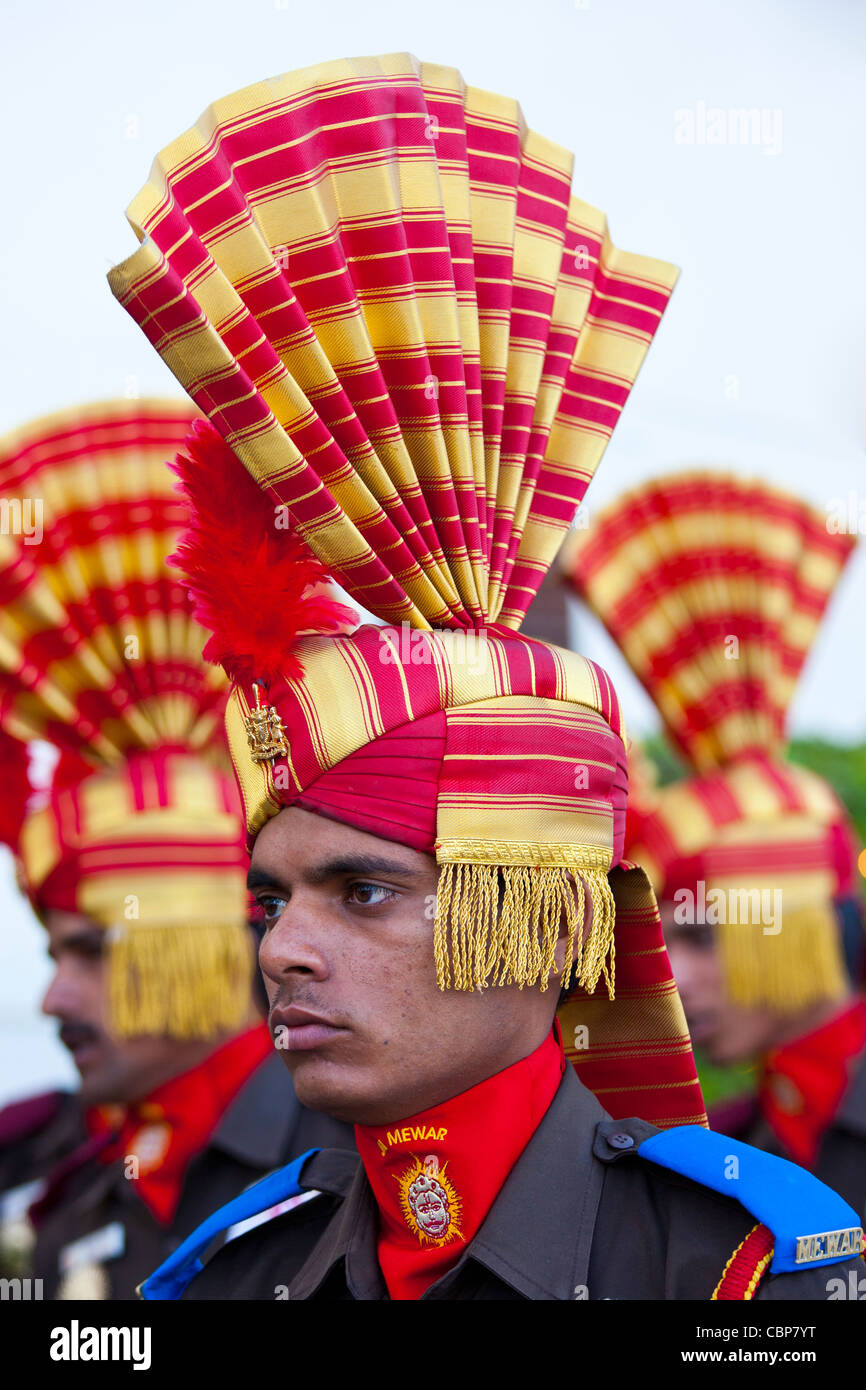 Jai Mewar ceremonial guard of 76th Maharana of Mewar, Shriji Arvind ...