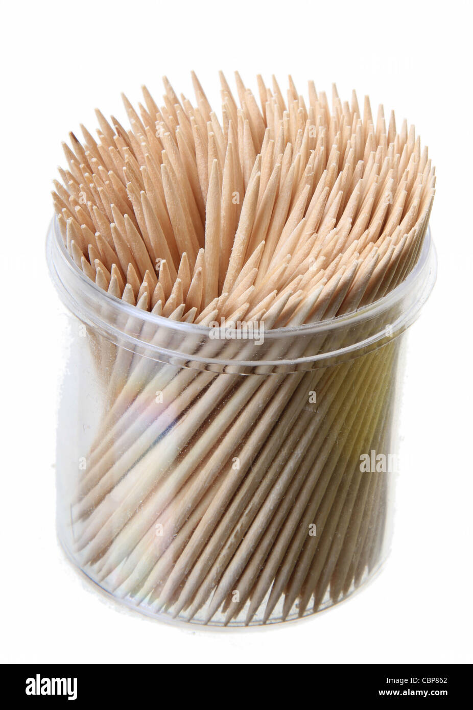 toothpick on white background Stock Photo - Alamy