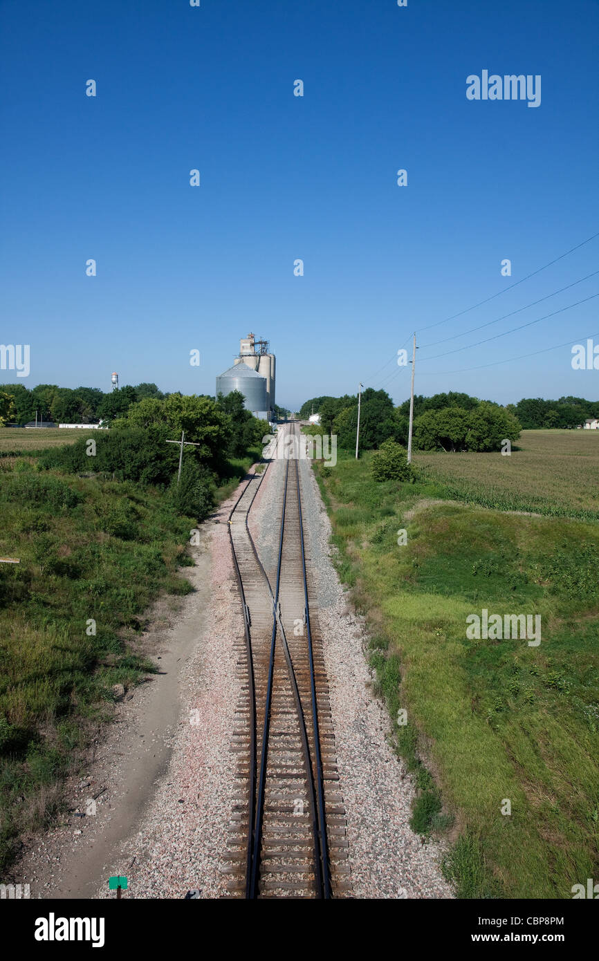 Iowa railroad hi-res stock photography and images - Alamy