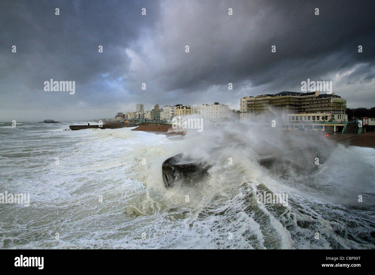 Brighton storm hi-res stock photography and images - Alamy