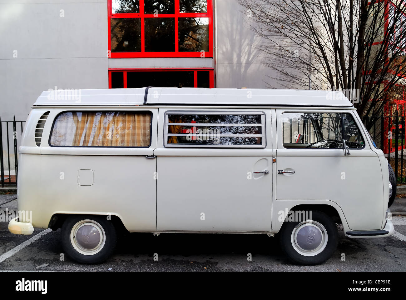 Padua, Italy : VolksWagen Beetle Bus T2 Vintage restored Stock Photo ...