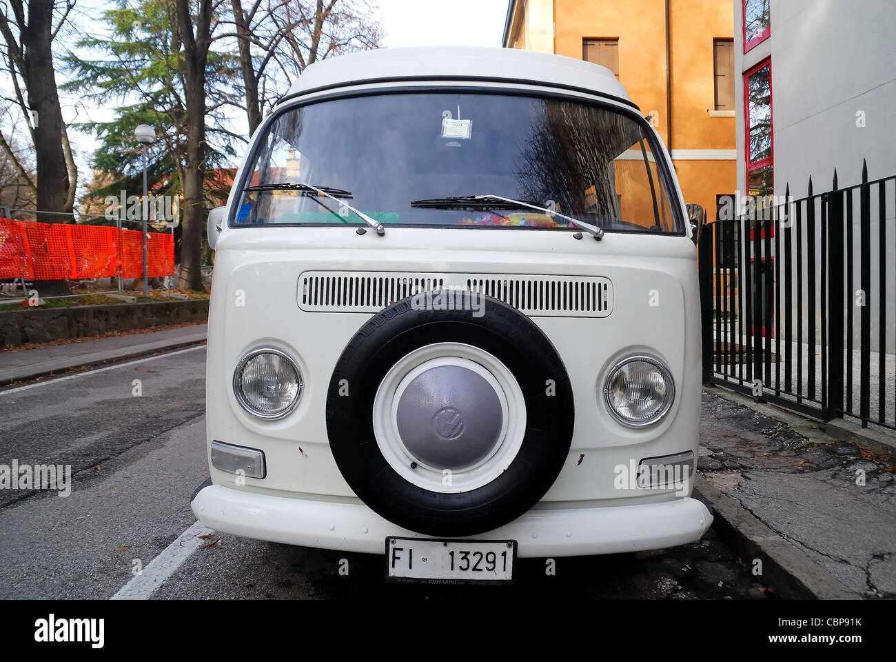 Padua, Italy : Volkswagen Beetle Bus T2 Vintage restored Stock Photo ...