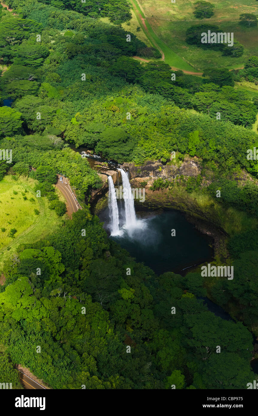 Wailea Fall, Kauai,, Hawaii, USA Stock Photo - Alamy