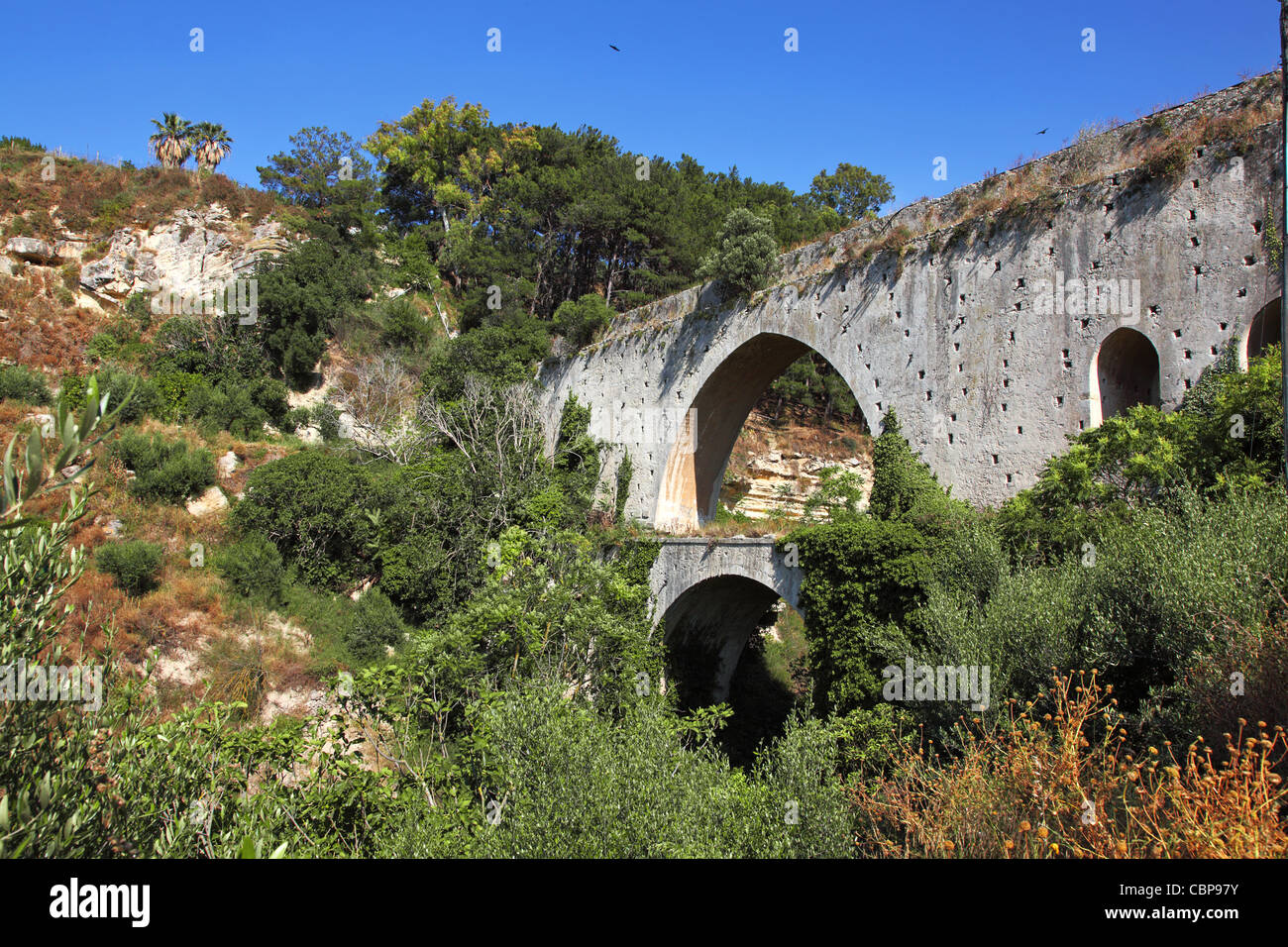 Roman bridge crete greece hi-res stock photography and images - Alamy