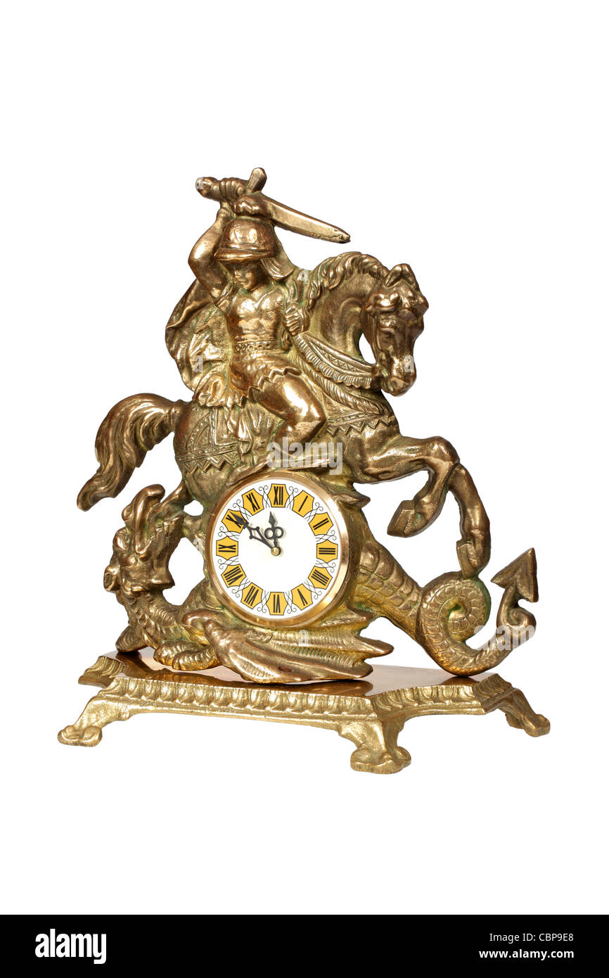 Bronze antique clock hi-res stock photography and images - Alamy
