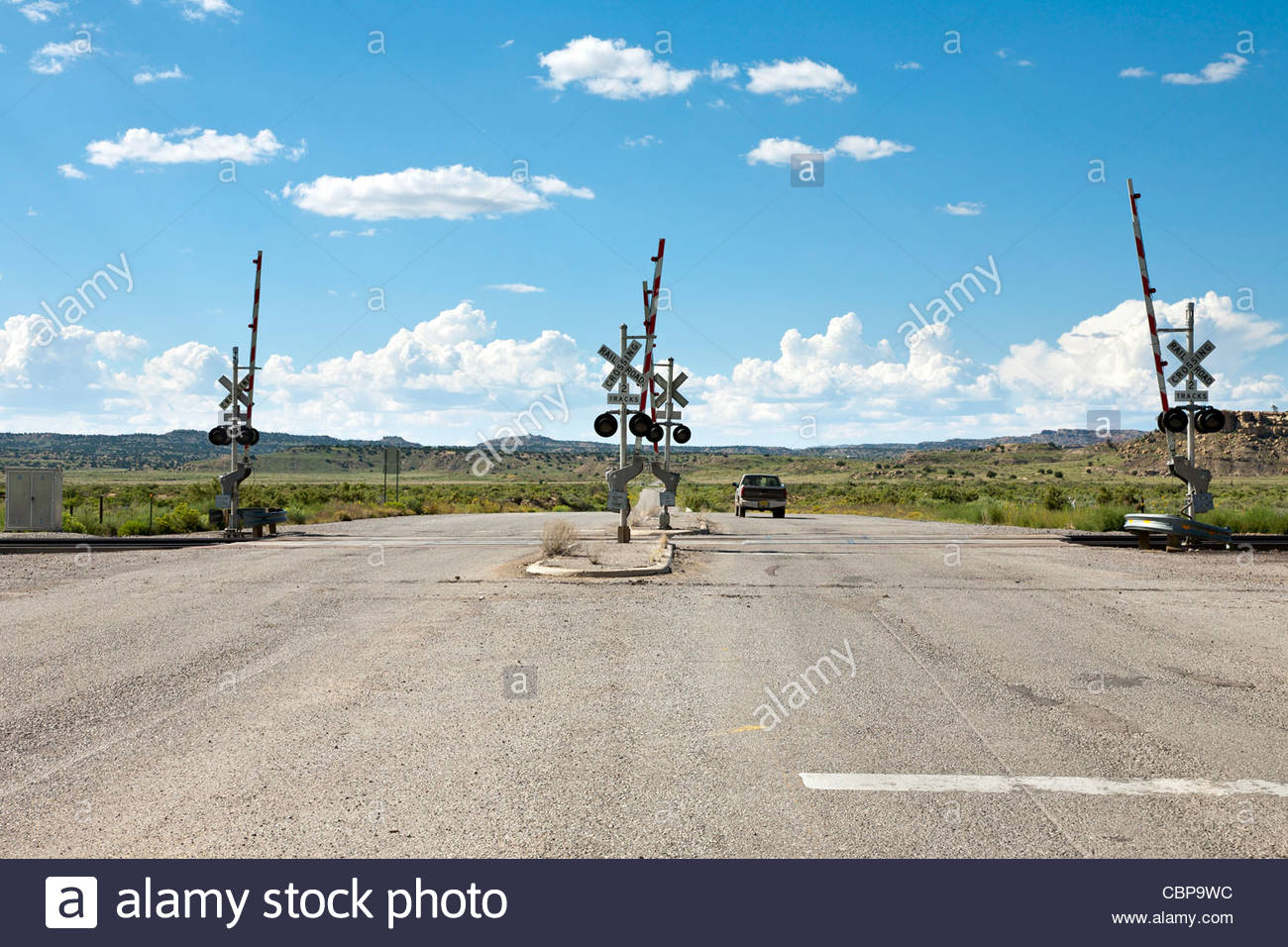 Rural Railroad Crossing High Resolution Stock Photography and Images ...