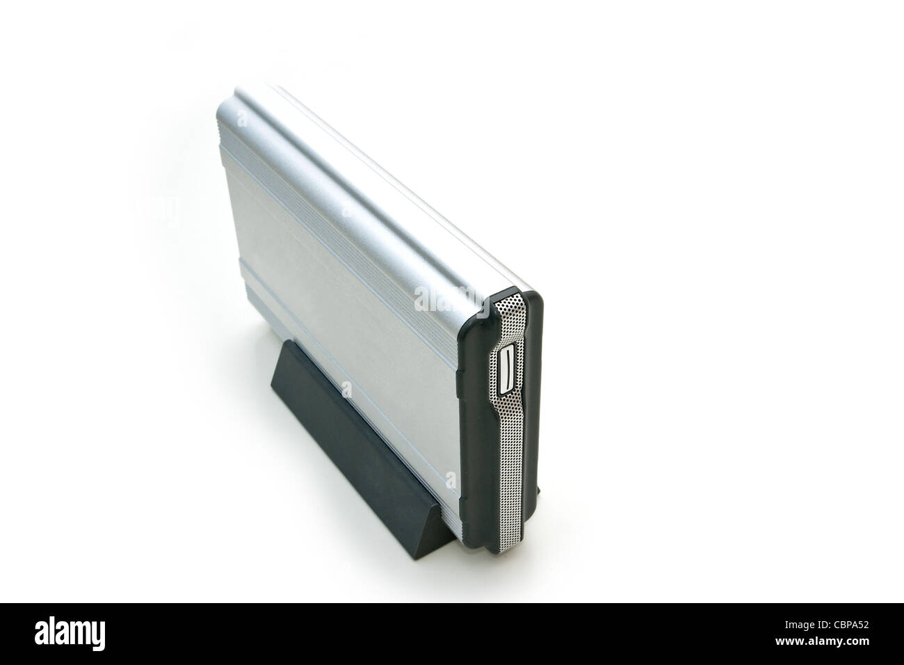 External harddrive isolated on white Stock Photo - Alamy