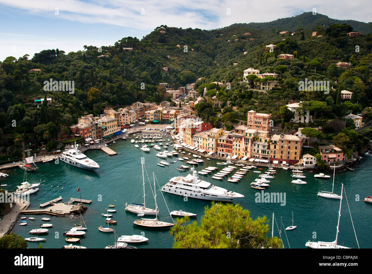 Portofino bay gulf hi-res stock photography and images - Alamy
