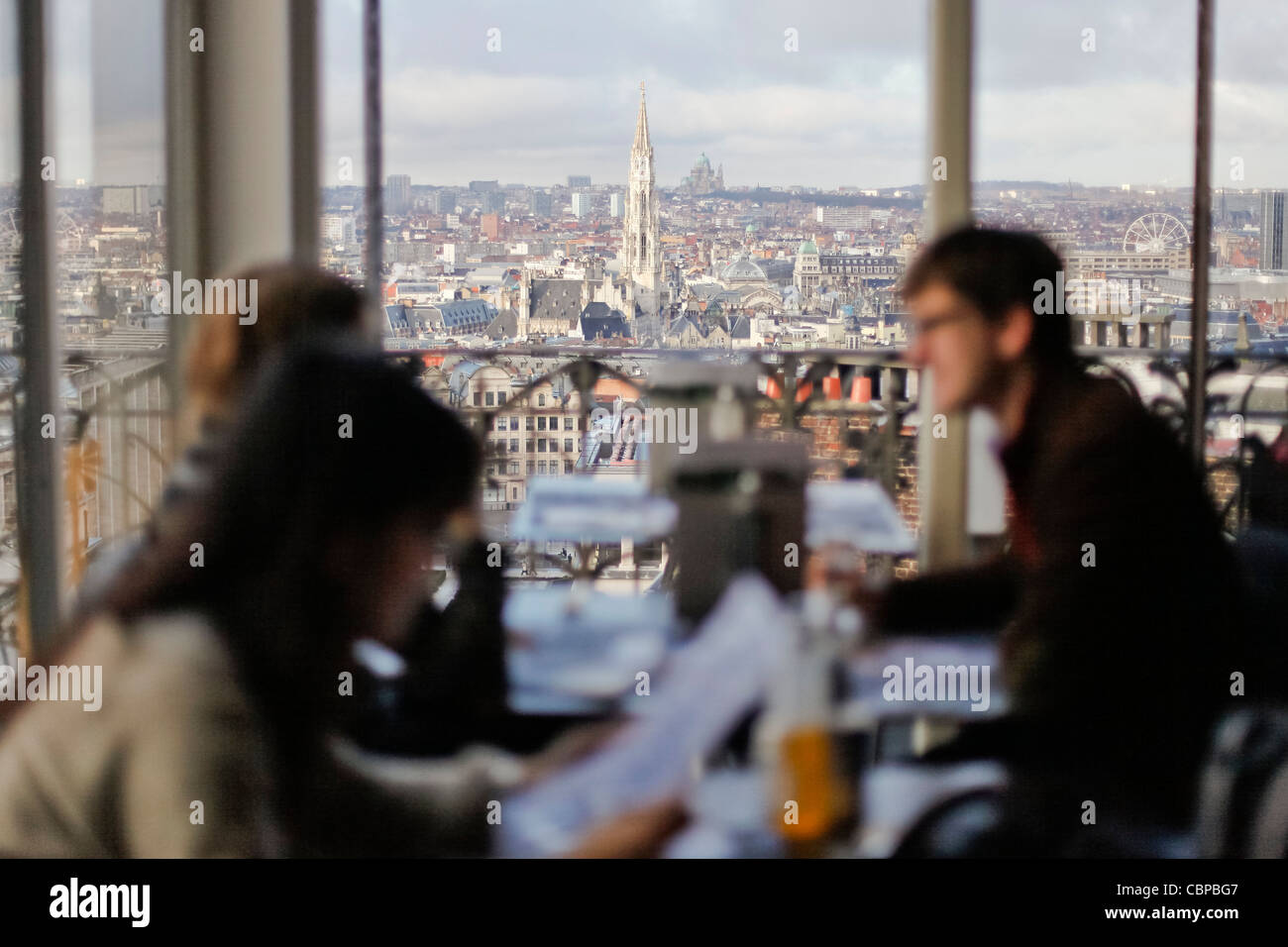 View over brussels hi-res stock photography and images - Alamy