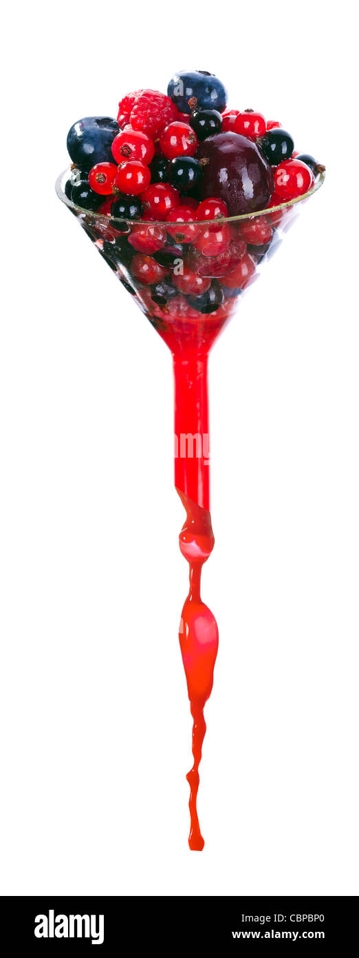 Juice of fruits Cut Out Stock Images & Pictures - Alamy