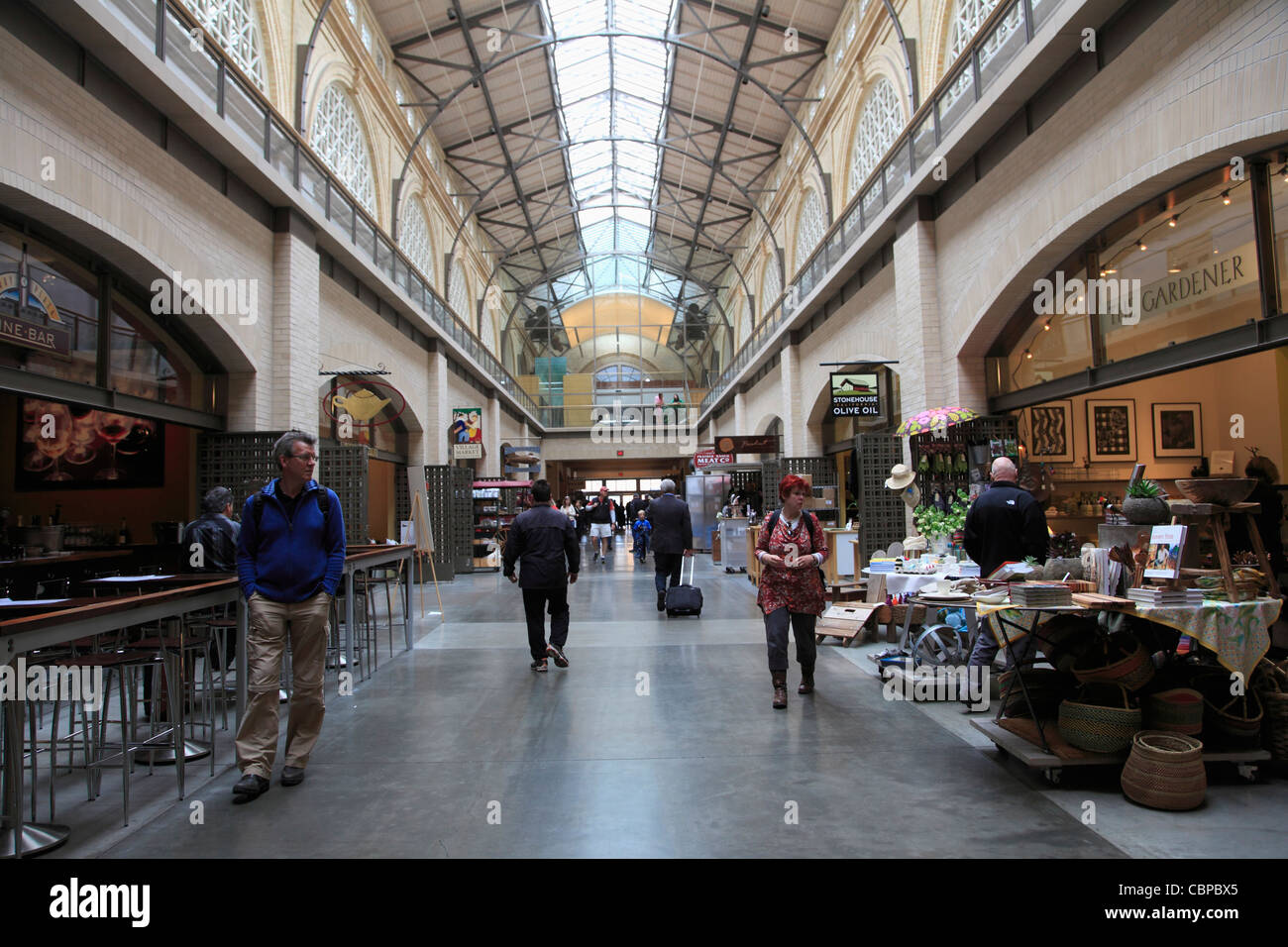 Market, Ferry Building, San Francisco, California, USA Stock Photo - Alamy