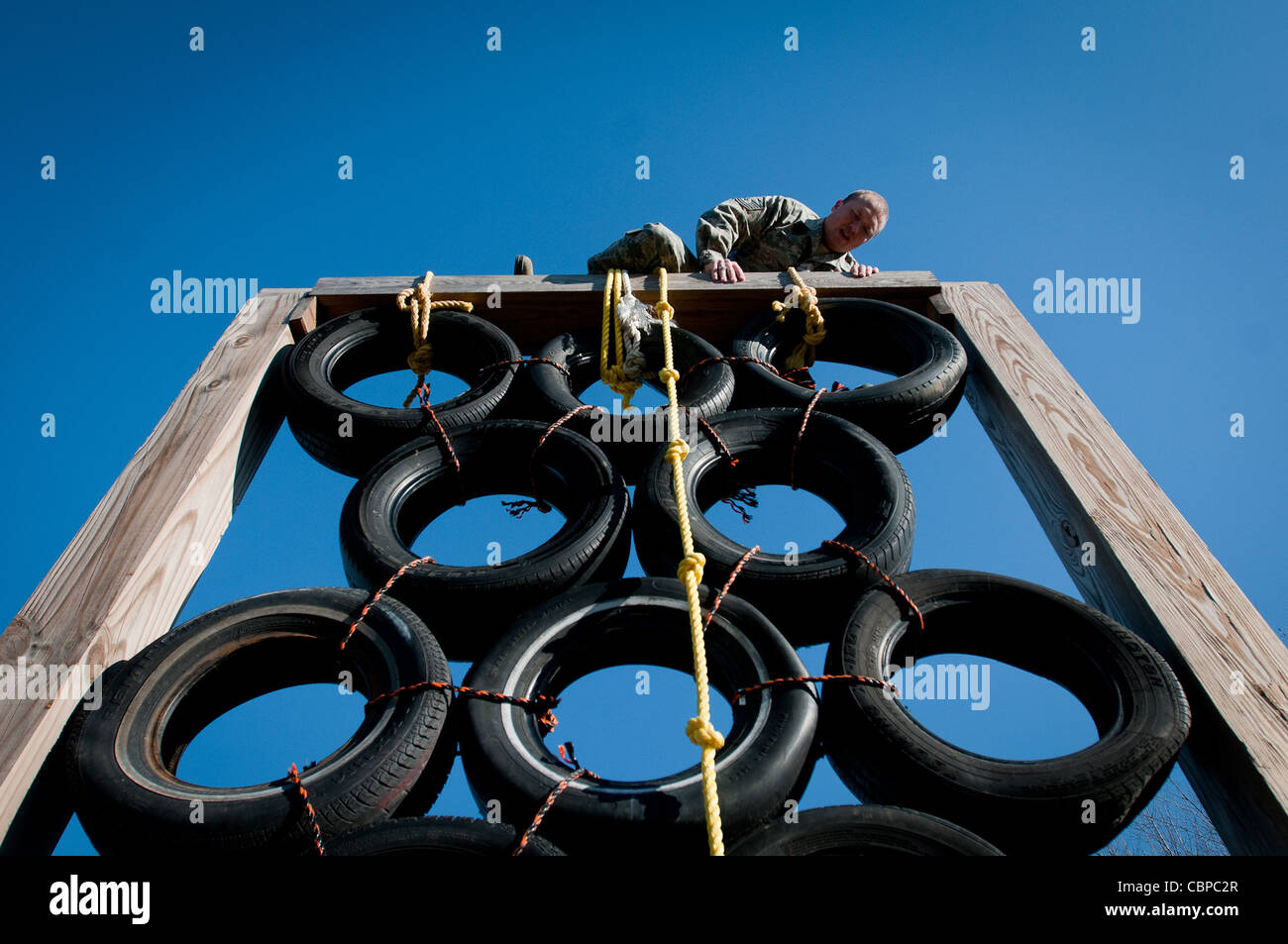 Tyre obstacle course hi-res stock photography and images - Alamy
