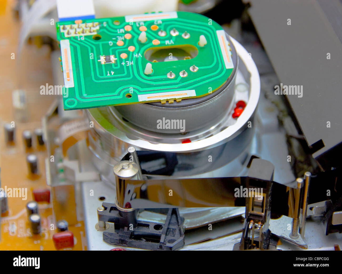 electronic spare part head VCR Stock Photo - Alamy