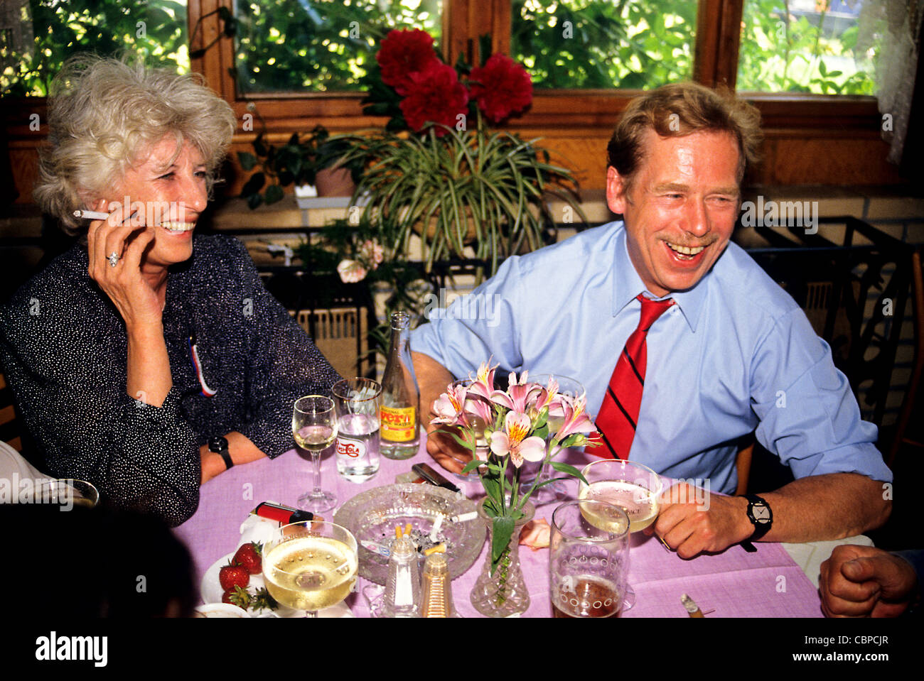 Havel laughing hi-res stock photography and images - Alamy