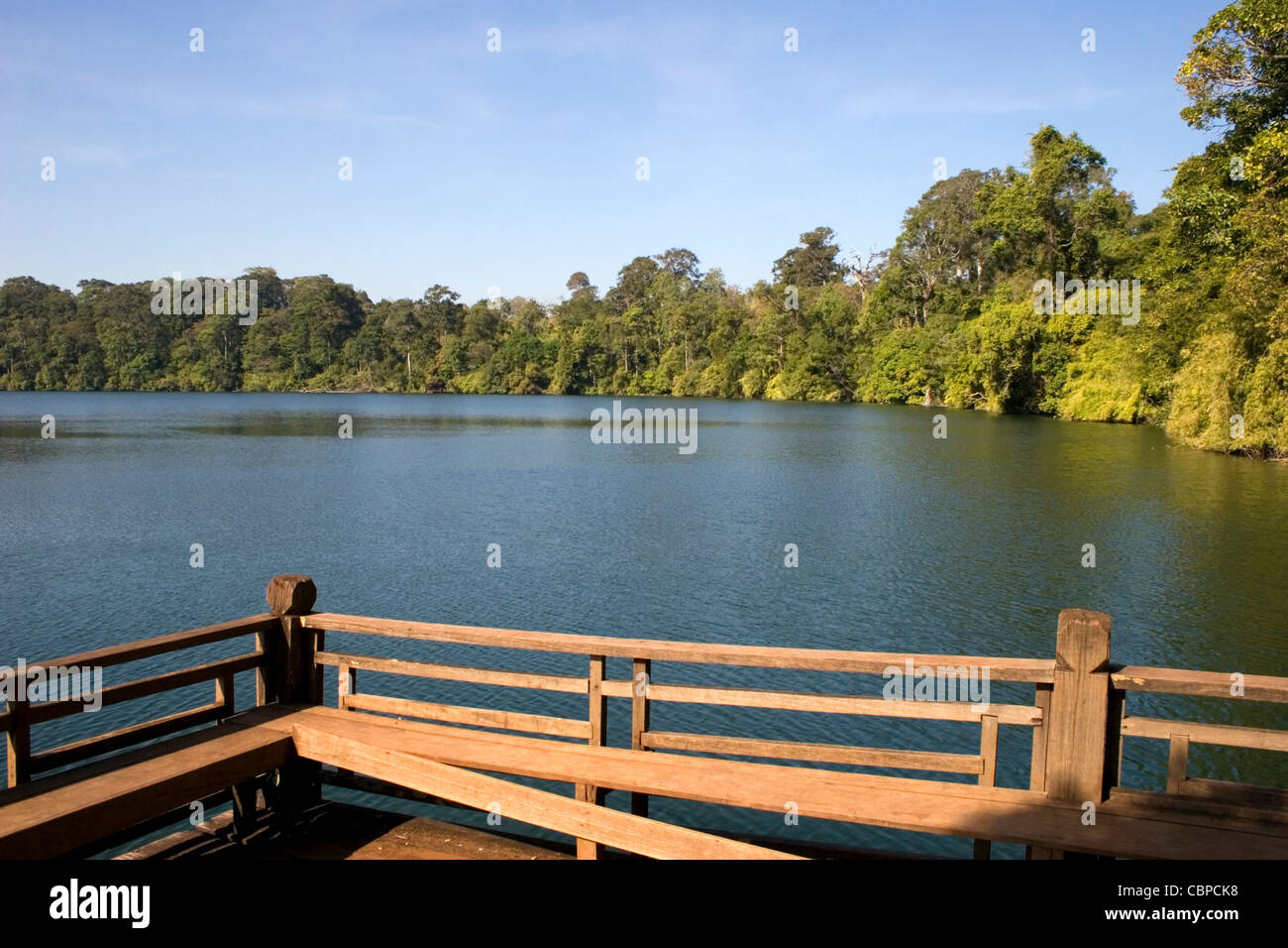 Yeak Laom Volcanic Lake is a 700,000 year old volcanic crater lake in a ...