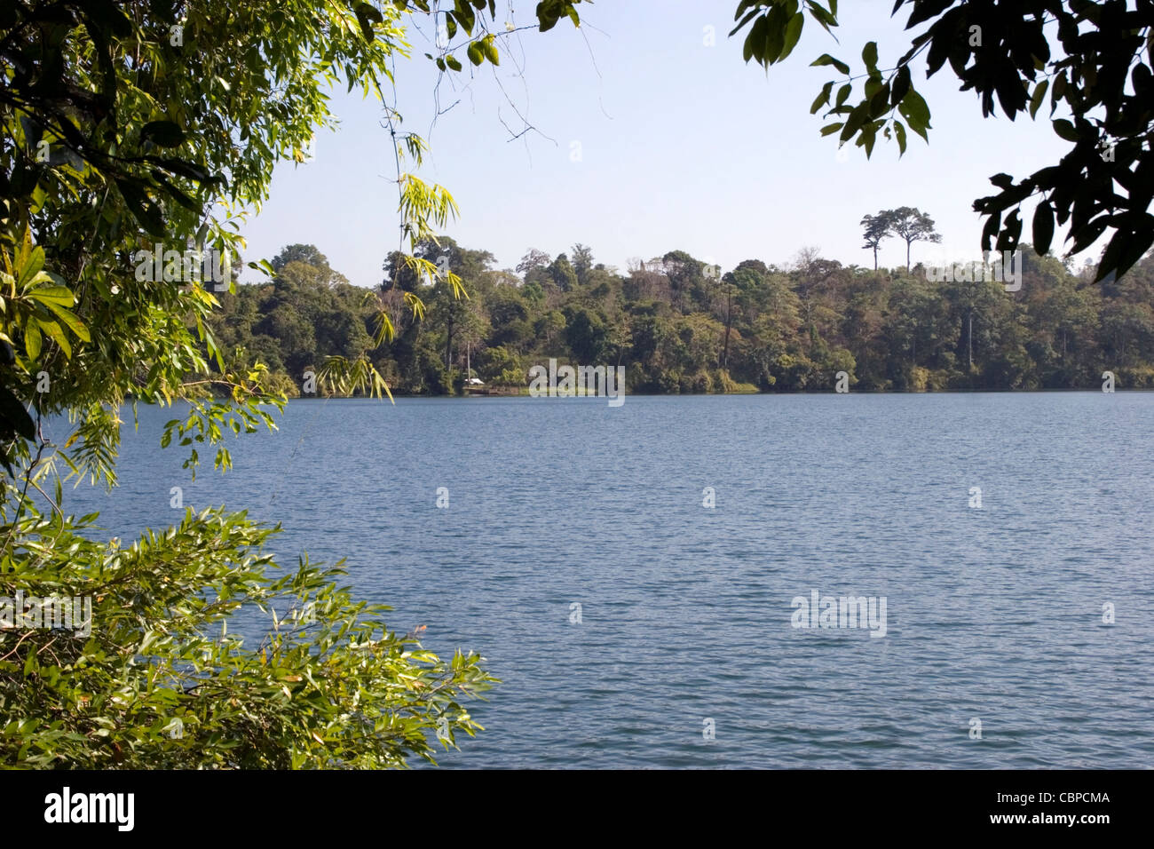 Yeak Laom Volcanic Lake is a 700,000 year old volcanic crater lake in a ...