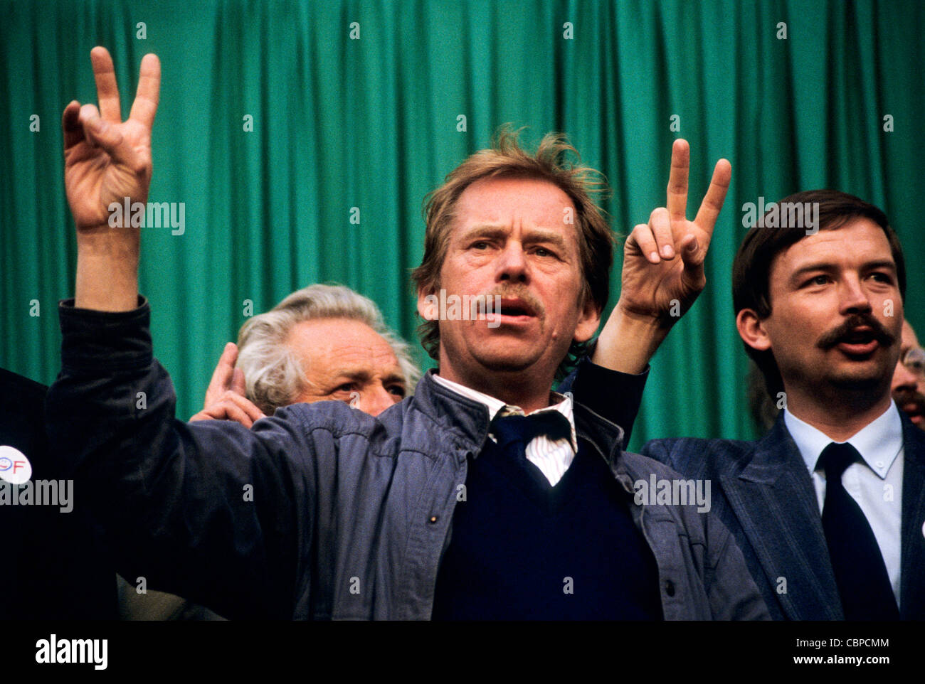 Czechoslovak President Vaclav Havel Stock Photo - Alamy