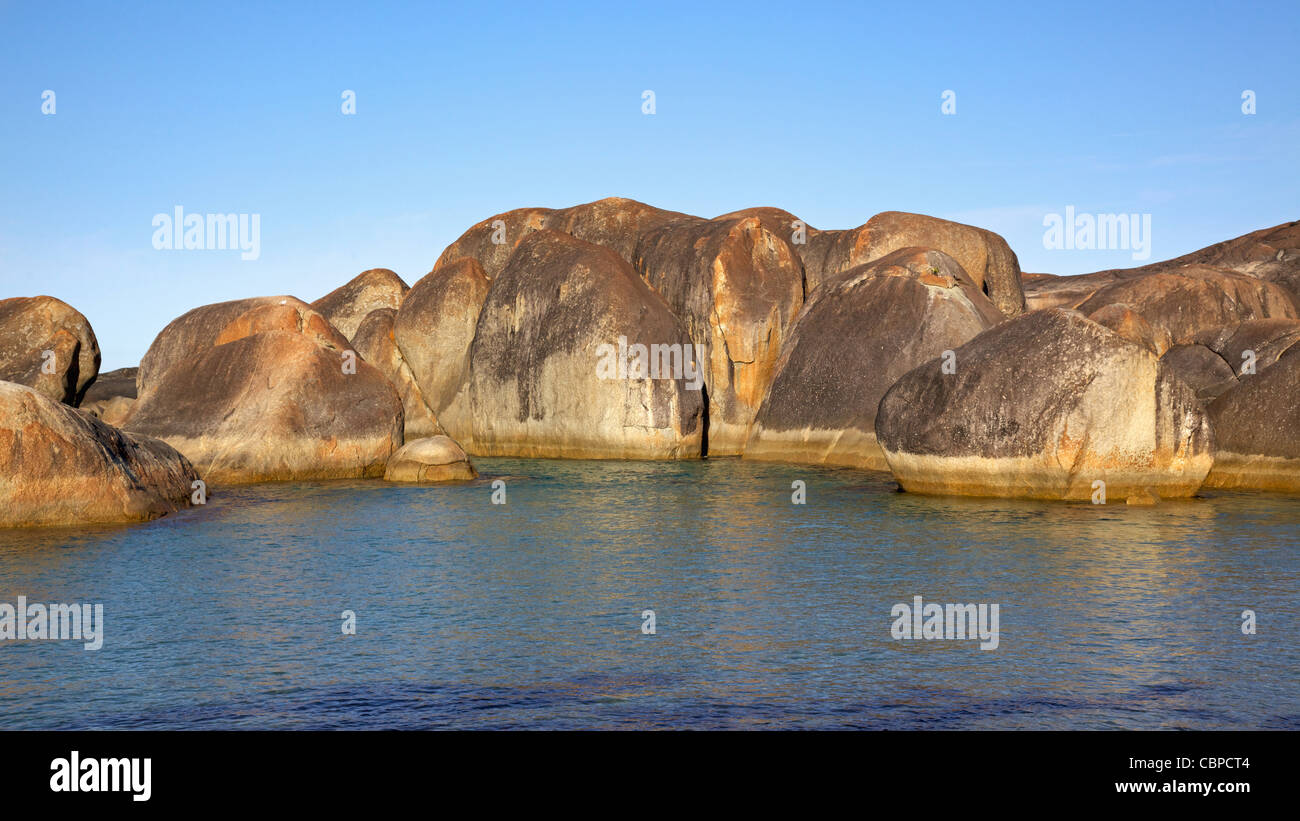 Elephant Rocks in William Bay National Park, near the town of Denmark ...