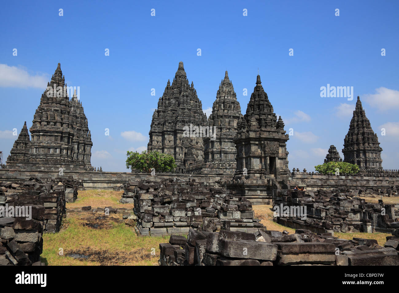 Prambanan is a ninth century Hindu temple compound in Central Java ...