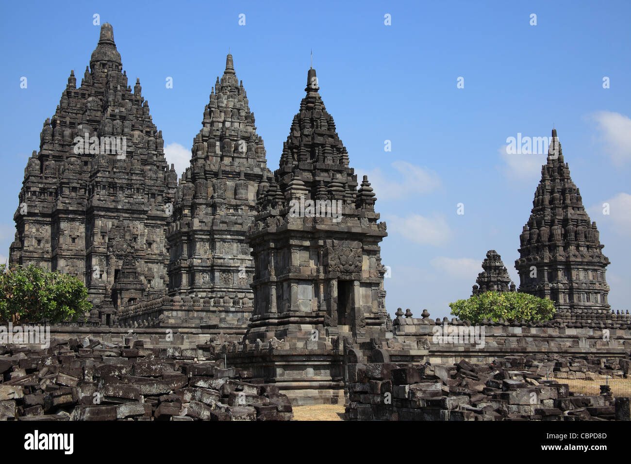 Prambanan is a ninth century Hindu temple compound in Central Java ...
