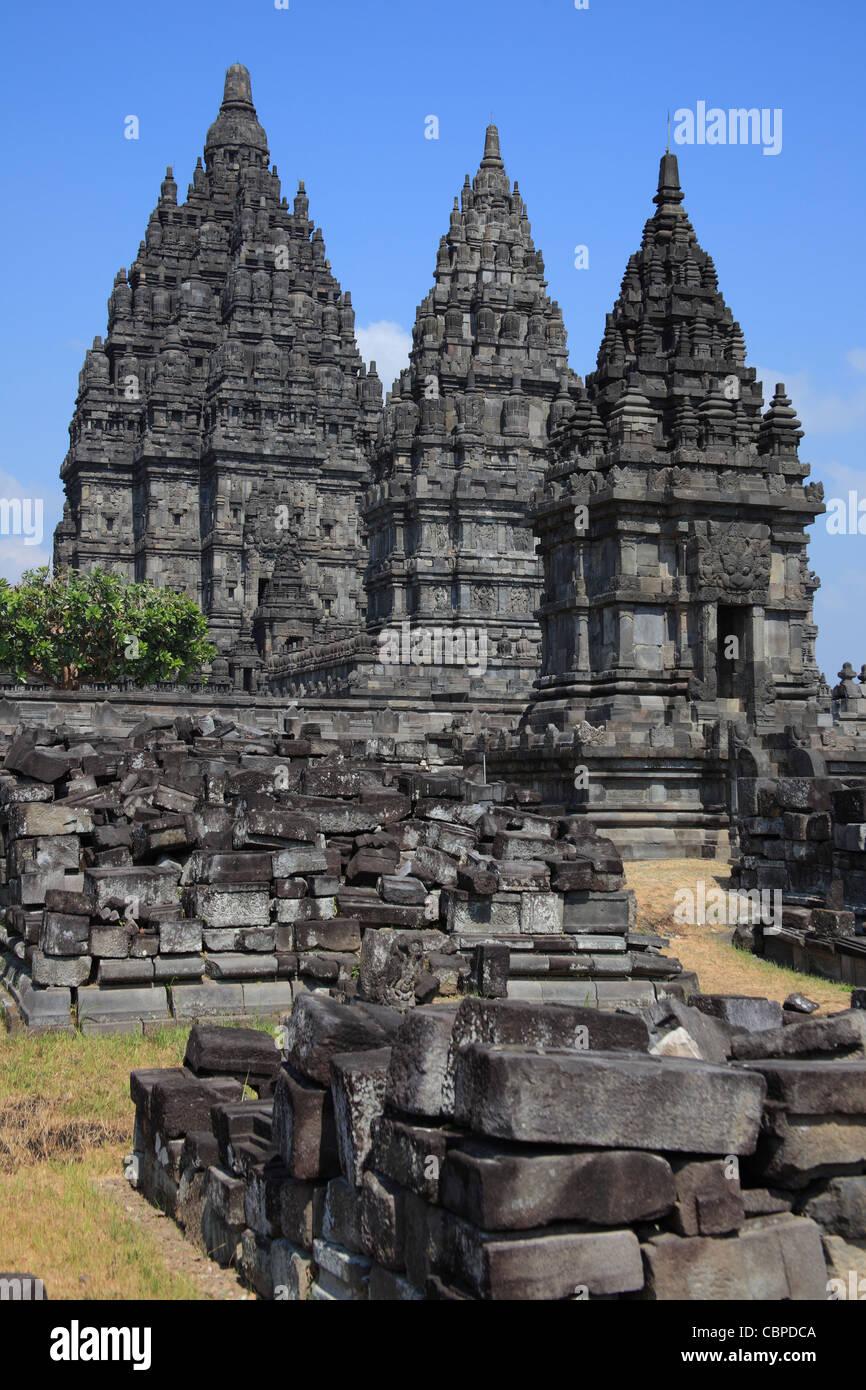 Prambanan is a ninth century Hindu temple compound in Central Java ...