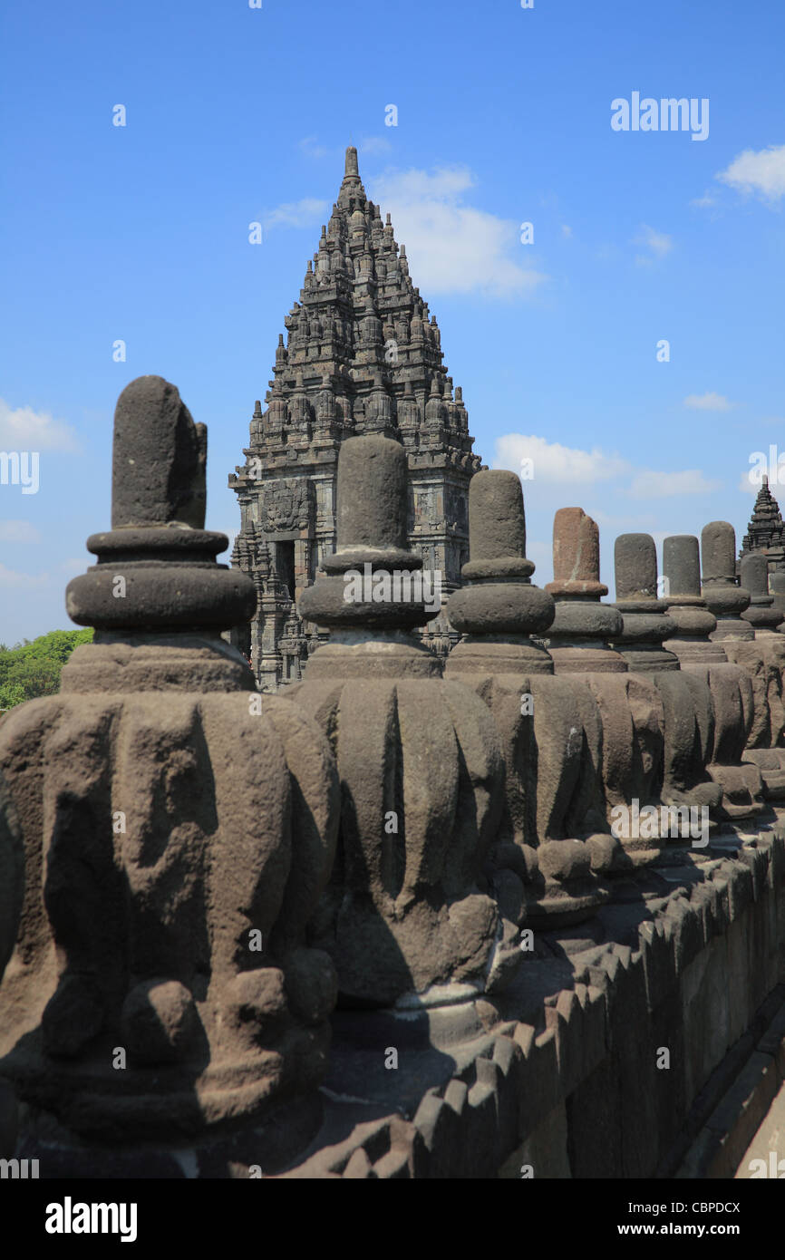 Prambanan is a ninth century Hindu temple compound in Central Java ...
