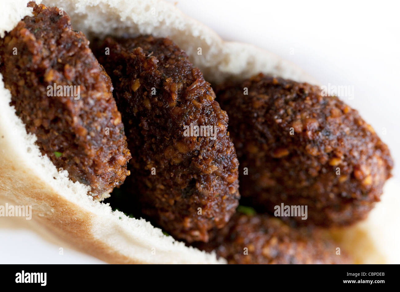 Balls of Falafel a traditional MIddle Eastern sandwich made of deep ...