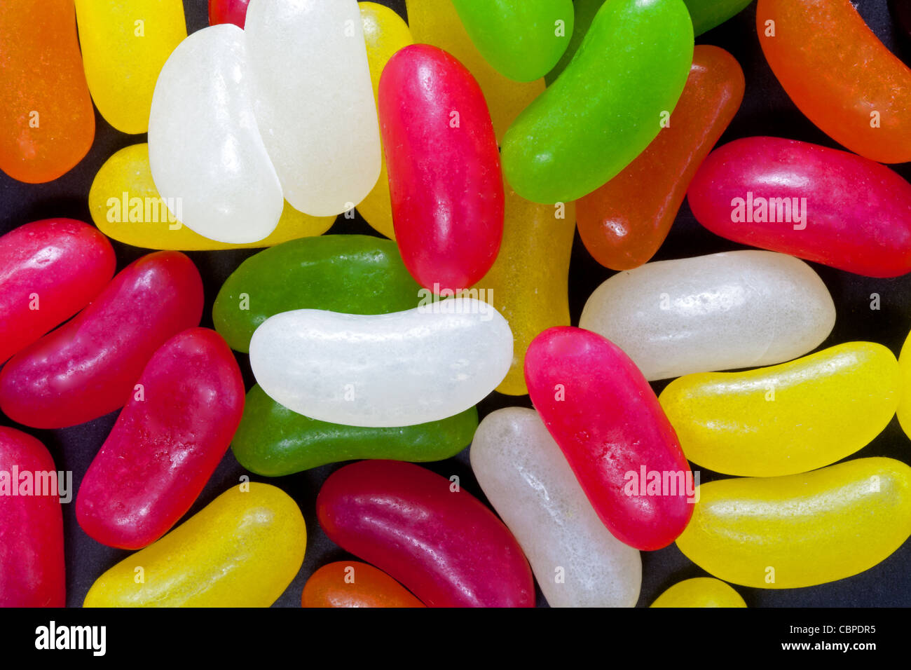 Jelly beans in close up Stock Photo - Alamy