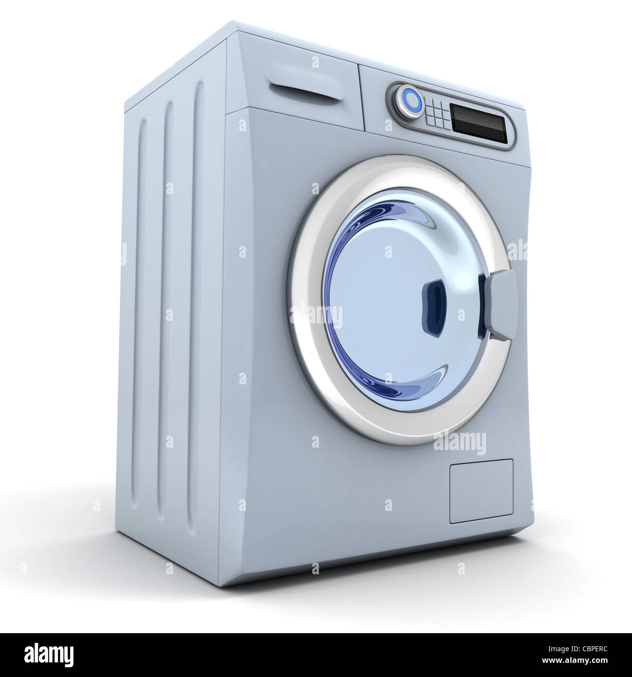 Modern washer on white background (done in 3d Stock Photo - Alamy