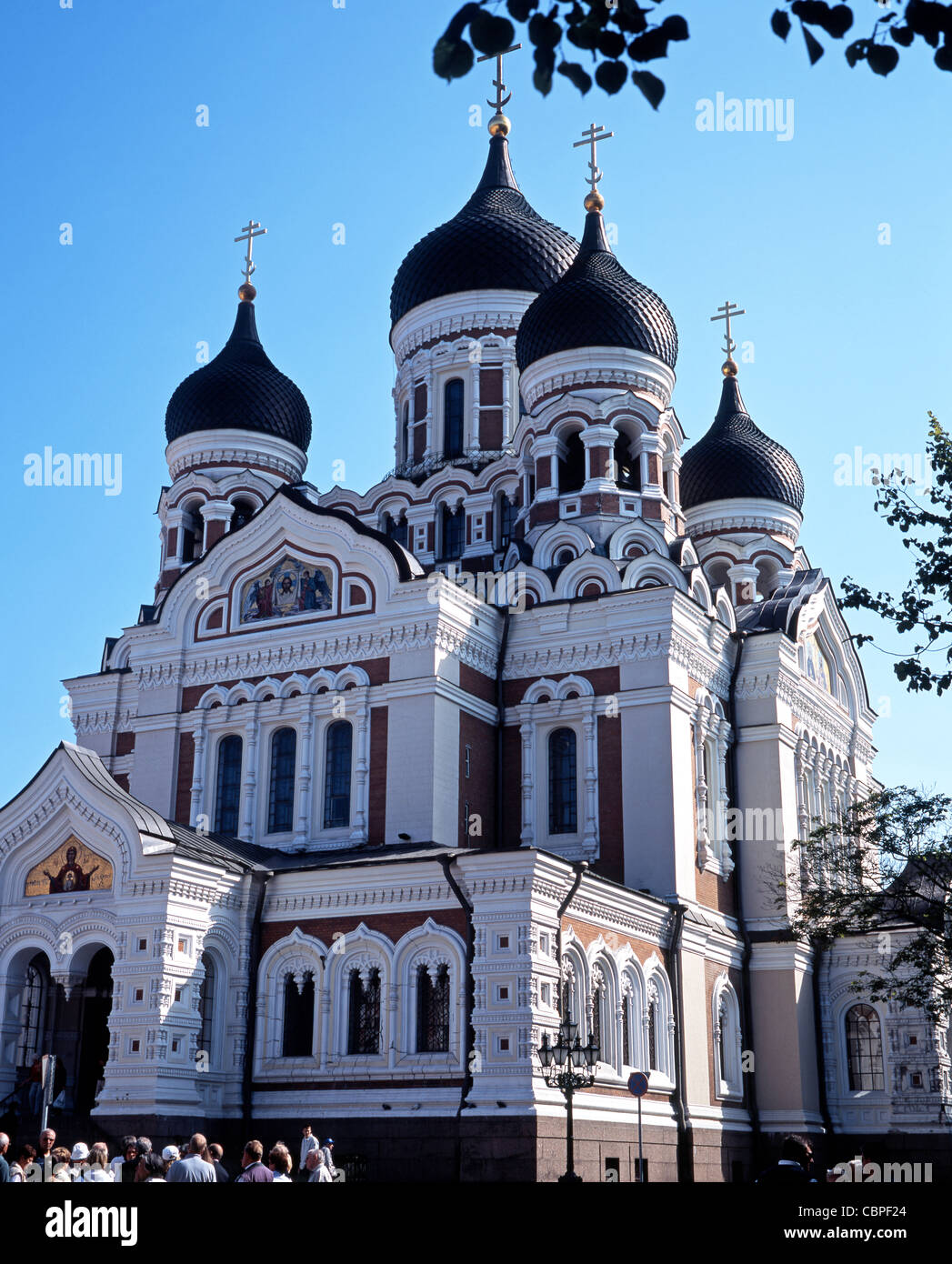 Alexander Nevsky Cathedral (built 1900), Tallinn, Harju County, Estonia ...
