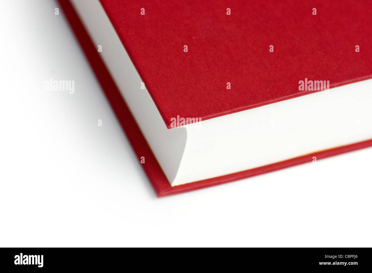 Red book isolated Stock Photo - Alamy