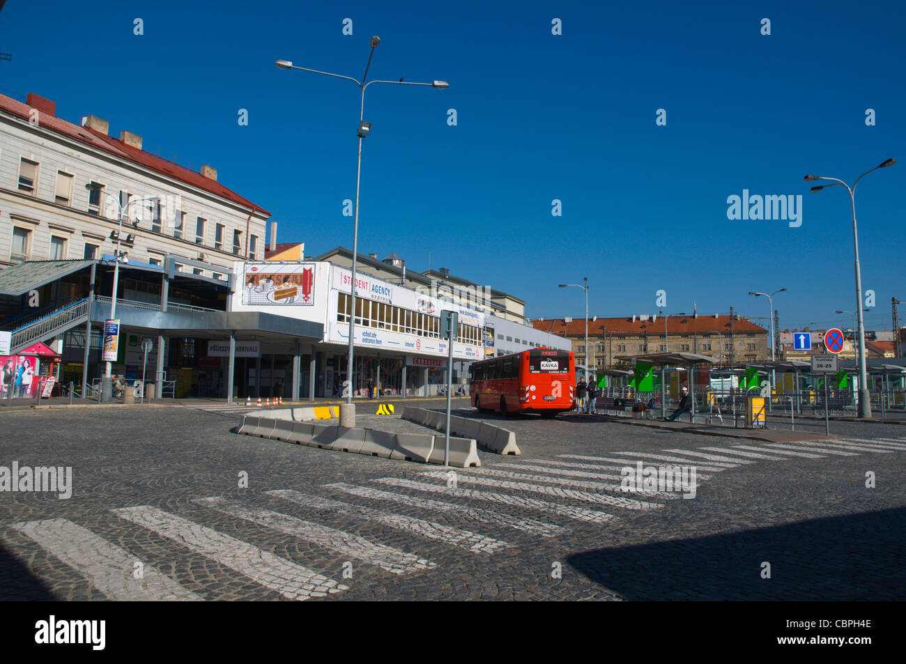 Praha Florenc Autobusove Nadrazi main long distance bus station Prague ...