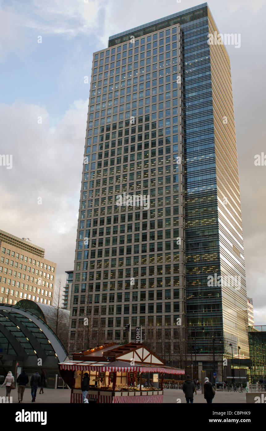 40 Bank Street Canary Wharf, West India Docks, Isle of Dogs Stock Photo ...