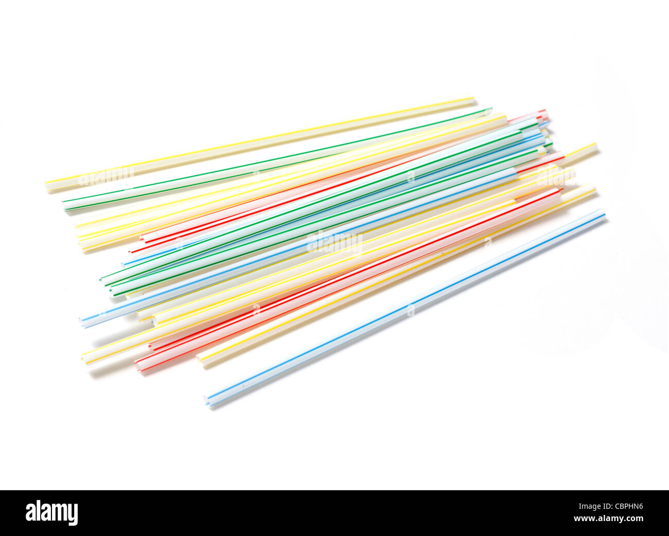 Blue striped straw Cut Out Stock Images & Pictures - Alamy