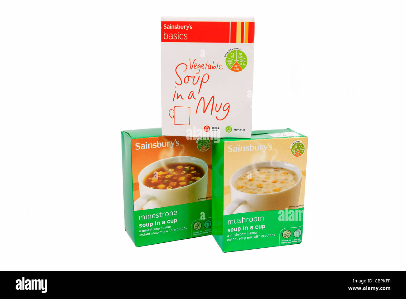 Basic and Regular Cuppa Soup on offer at a supermarket for families on ...