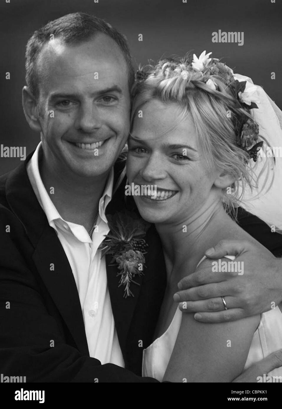 Norman Cook marries Zoe Ball at Babington House in Somerset. Picture by ...