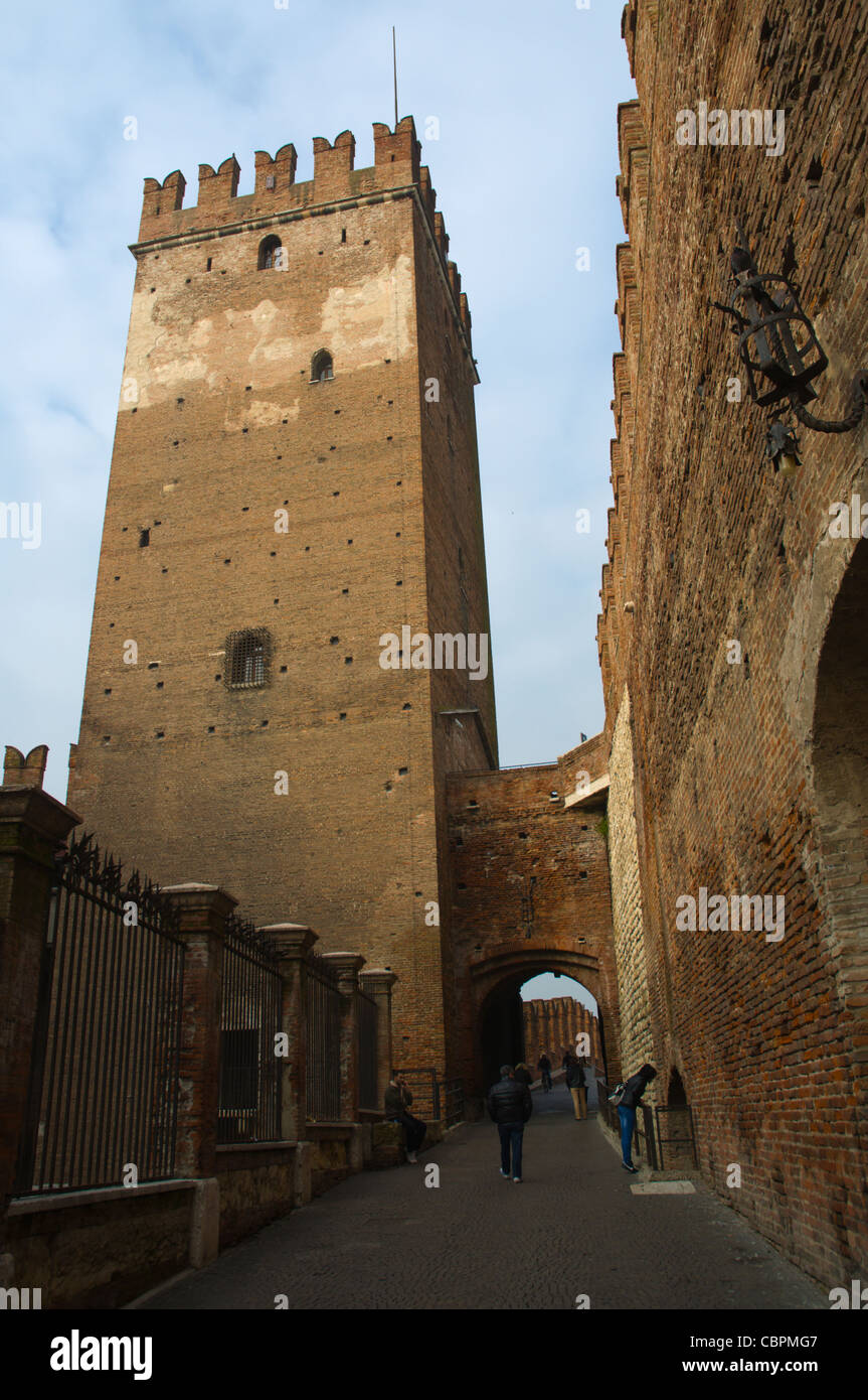 Castelvecchio fortress hi-res stock photography and images - Alamy