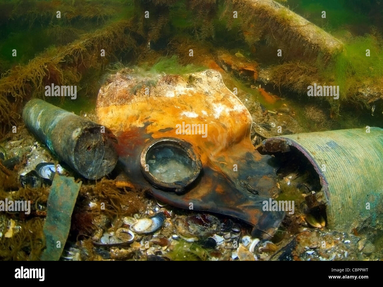 Underwater wreck mine trawler hi-res stock photography and images - Alamy