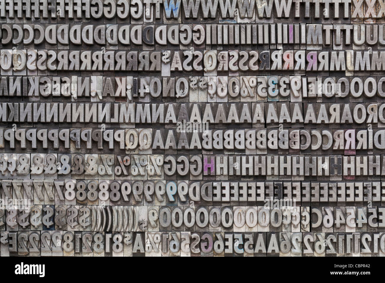 Movable Type Letters