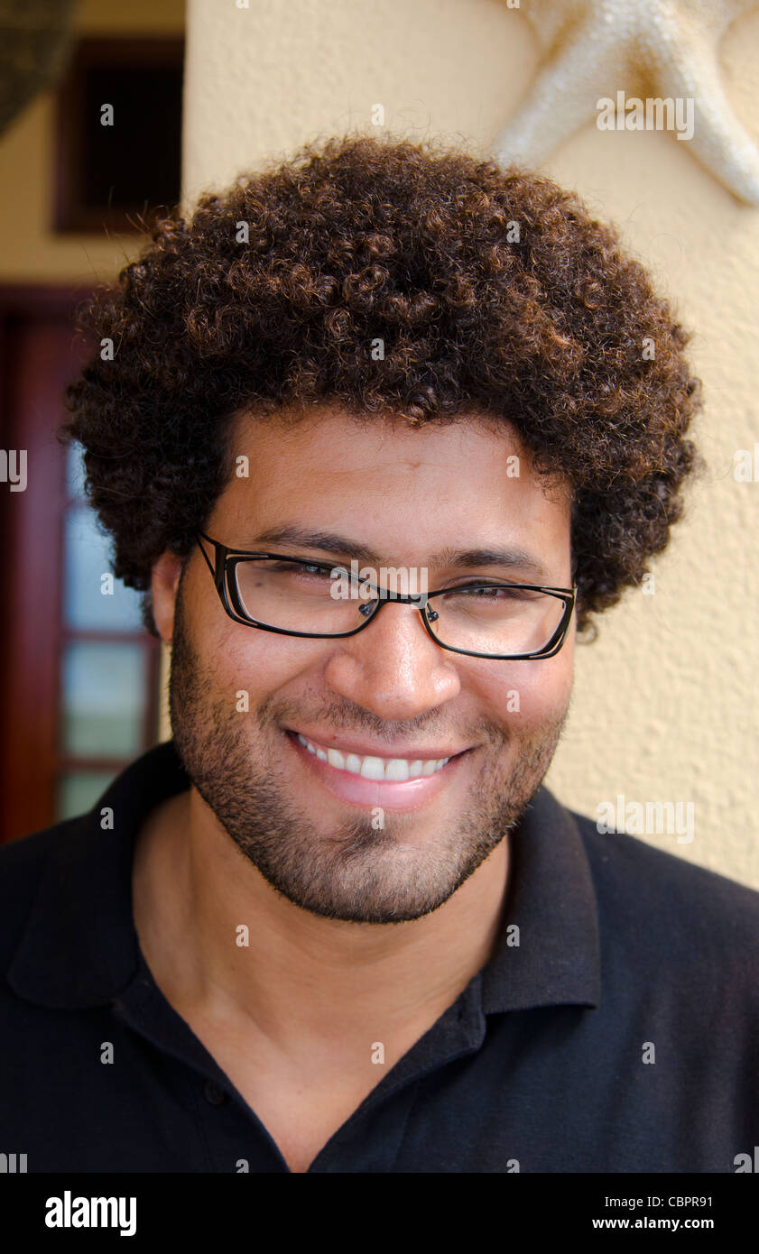 Portrait of Arab man in store in Fira in Santorini Greece in Greek ...