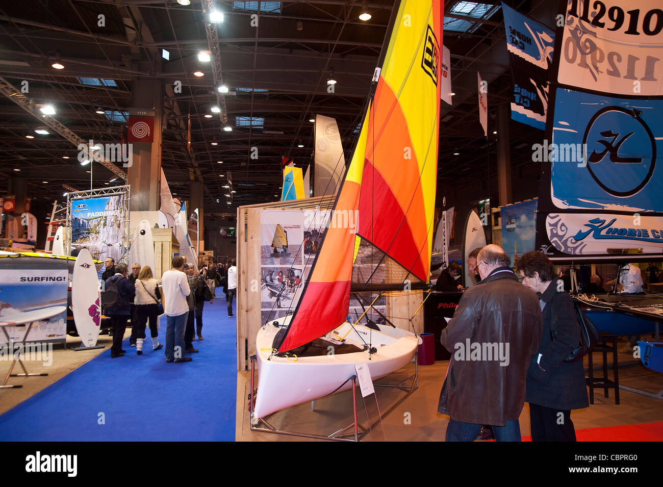 Exhibition stand france hi-res stock photography and images - Alamy
